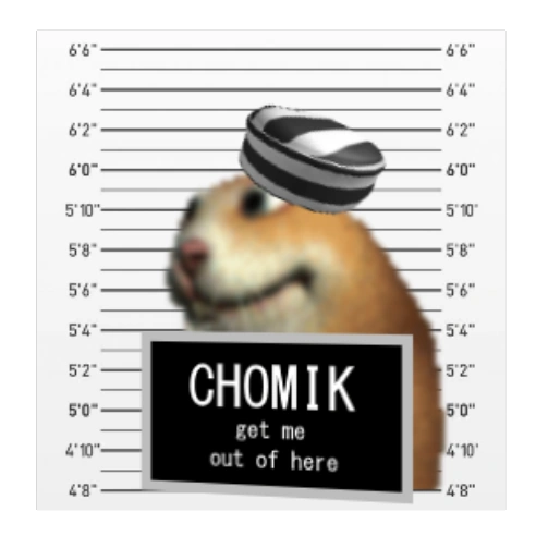 Prisoner Chomik | Find The Chomiks Wiki | Fandom