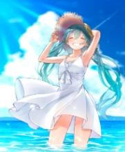 Beach Miku | Find The Miku Wiki | Fandom