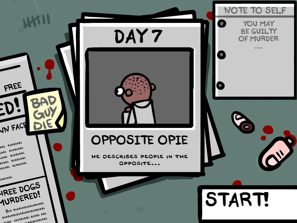 Day 7 Opposite Opie | Fingered!Game Wiki | Fandom