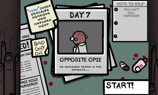 Day 7 Opposite Opie | Fingered!Game Wiki | Fandom