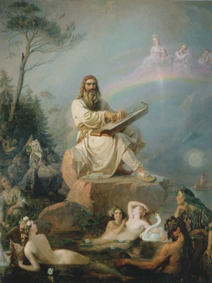 Päivätär and Kuutar | Finnish Folklore Wiki | Fandom