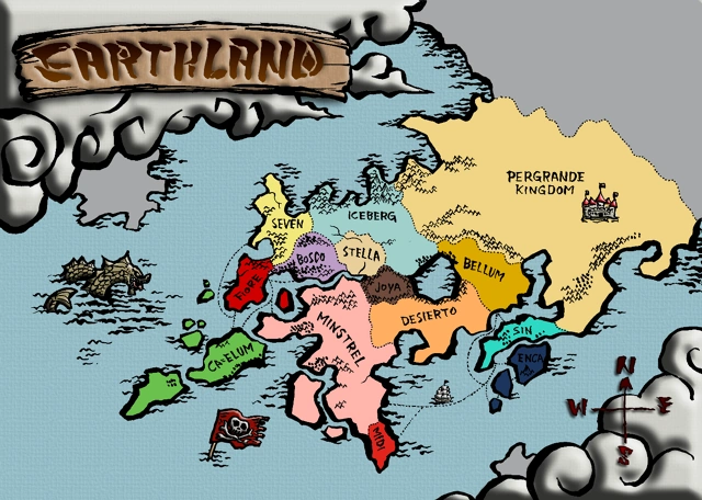 Map of Earthland | Fiore Roleplay Wiki | Fandom
