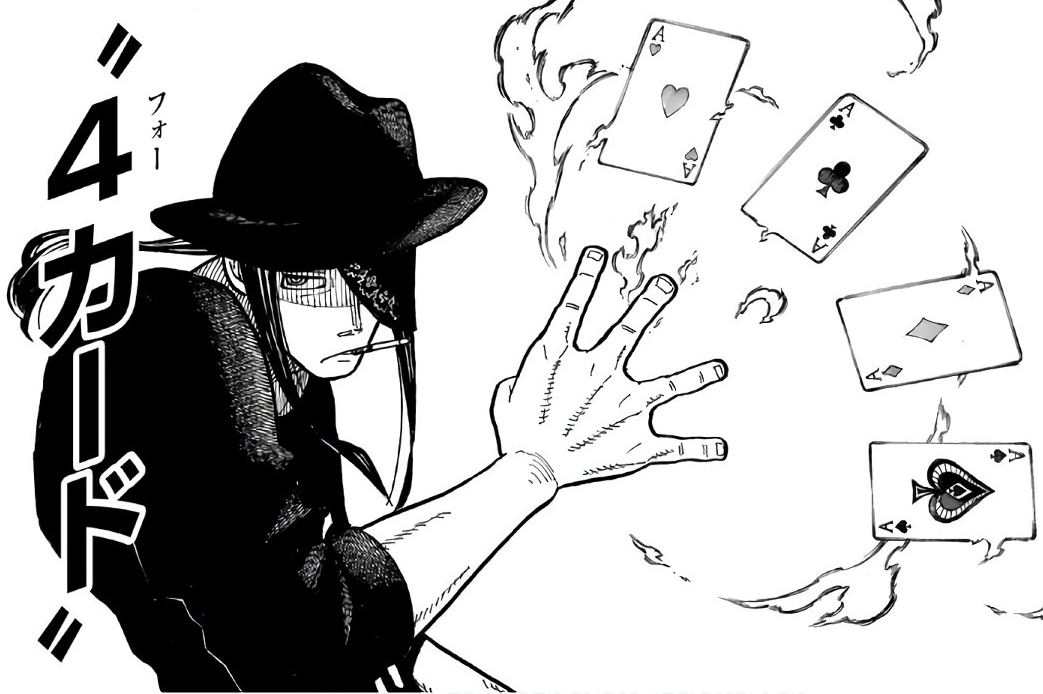 Four Cards | Fire Force Wiki | Fandom Four Cards | Fire Force Wiki | Fandom