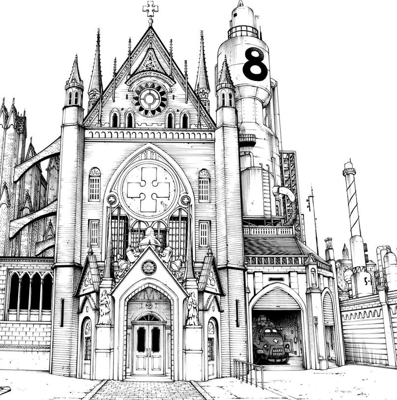 Igreja da 8ª Brigada Especial de Incêndio | Fire Force Wiki | Fandom
