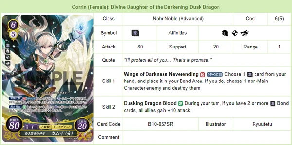 Corrin V (Vallui) | Basil's Cipher Tier List | Fandom