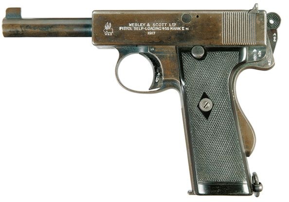 Webley Self Loading Pistol Firearmcentral Wiki Fandom