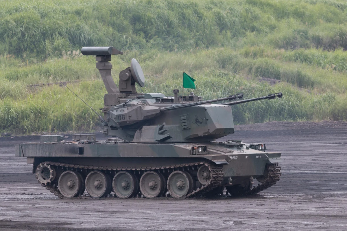 Type 87 Self-Propelled Anti-Aircraft Gun | FirearmCentral Wiki | Fandom