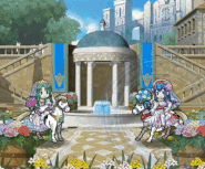 Lilina attacking with True-Love Roses.