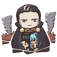 Ótr, Reginn, and Fáfnir from the Fire Emblem Heroes guide.