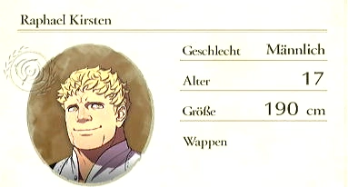 Raphael Kirsten/Wissenswert | Fire Emblem Wiki | Fandom