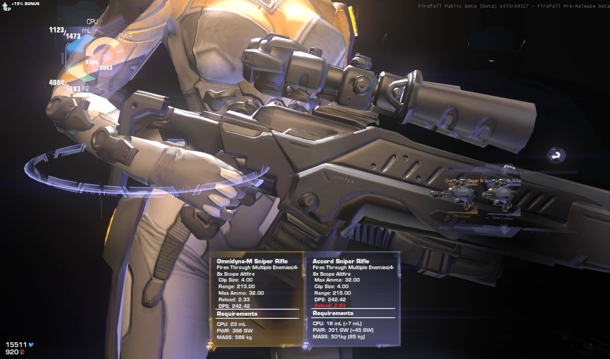 Omnidyne-M (T1) Sniper Rifle | Firefall Wiki | Fandom