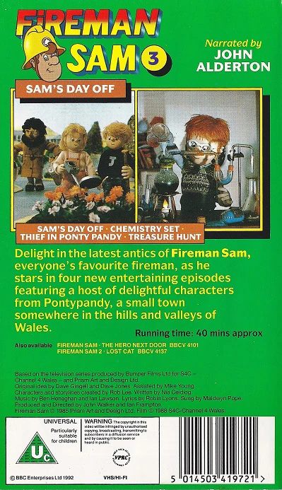 Fireman Sam 3 - Sam's Day Off | Fireman Sam Wiki | Fandom