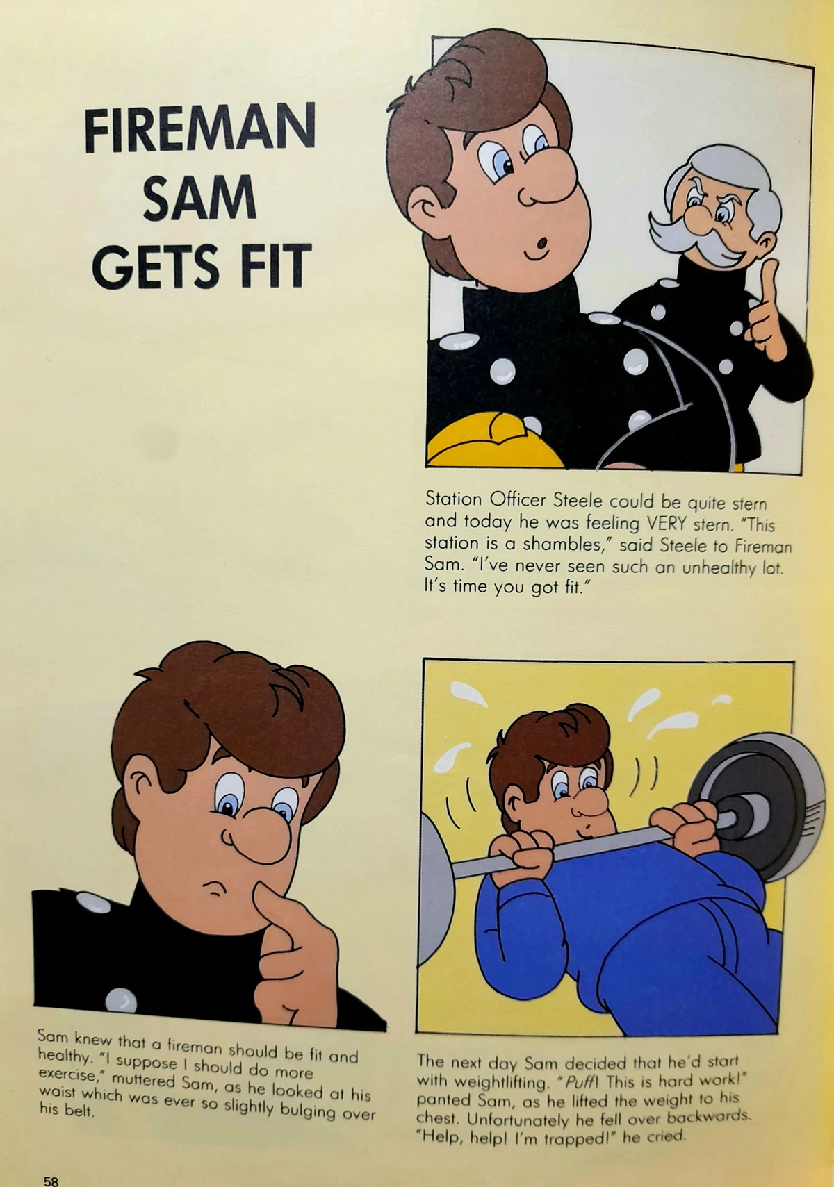 Fireman Sam Gets Fit | Fireman Sam Wiki | Fandom