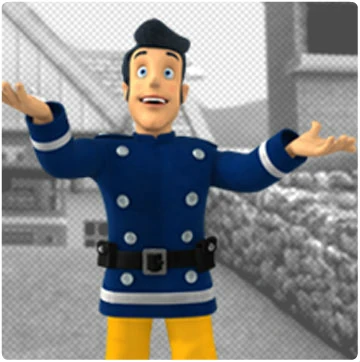 Fireman Sam Elvis Canadh Na Gormacha