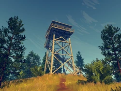 Вышка Две Тропы | Firewatch Вики | Fandom