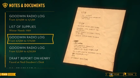 Goodwin Radio Log (6/3/89 - 7/15/89) - Firewatch Wiki