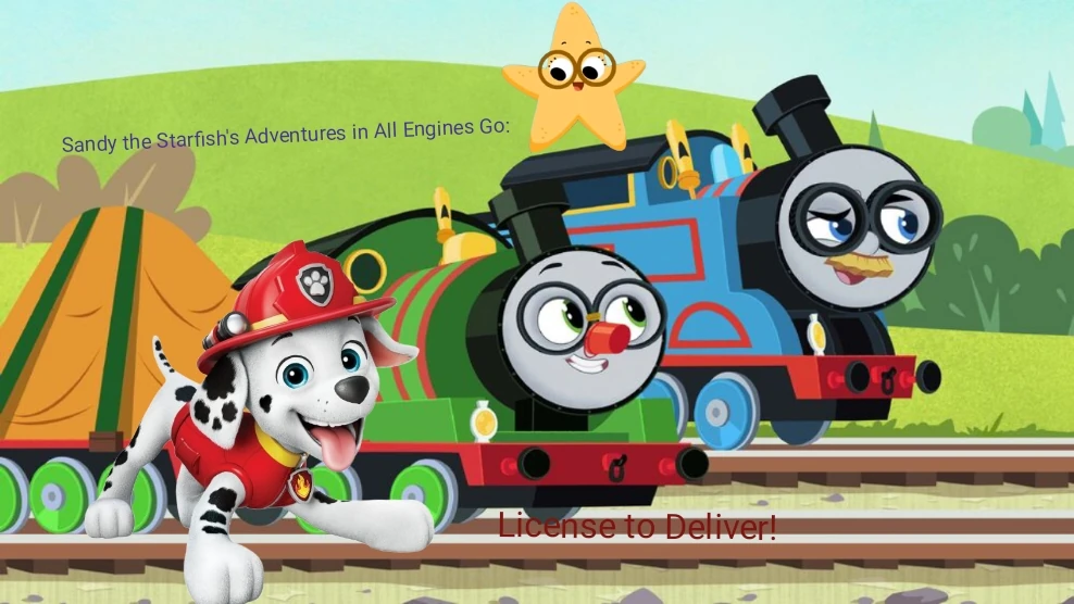 Sandy the Starfish's Adventures in All Engines Go: License to Deliver ...