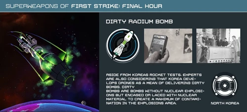 Dirty Radium Bomb | First Strike Wiki | Fandom