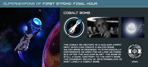Cobalt Bomb | First Strike Wiki | Fandom