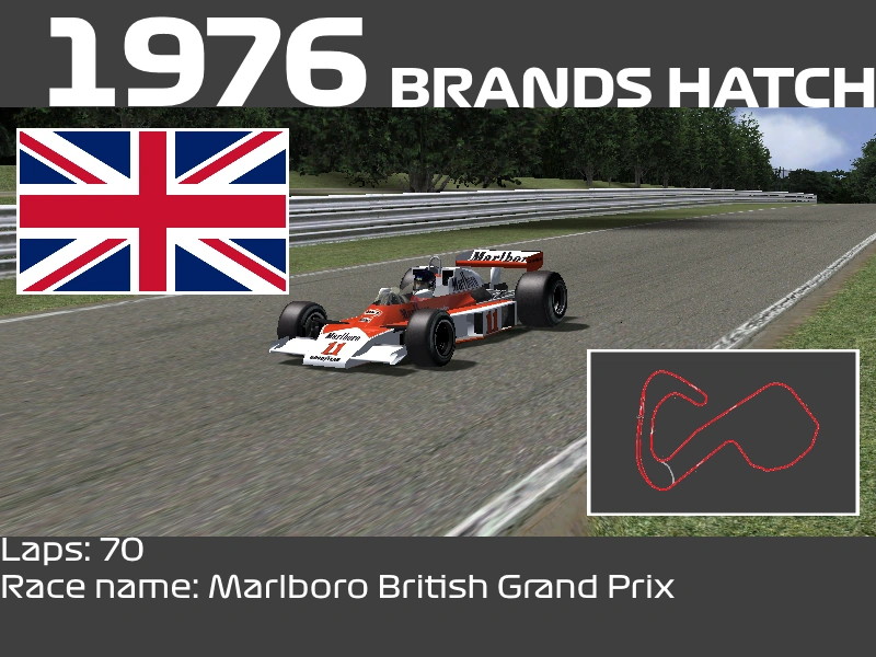 1976 British Grand Prix. | FISA Formula 1 Rfactor Series Wiki | Fandom