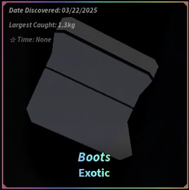 Boots | Fisch Wiki | Fandom
