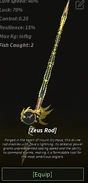 Zeus Rod | Fisch Wiki | Fandom