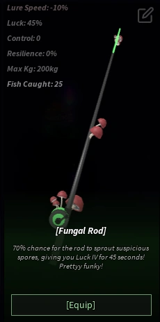 Fungal Rod | Fisch Wiki | Fandom