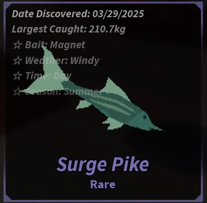 Surge Pike | Fisch Wiki | Fandom