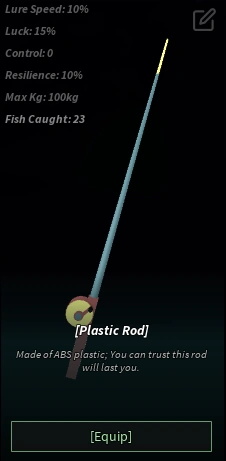 Plastic Rod | Fisch Wiki | Fandom
