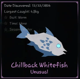 Chillback Whitefish | Fisch Wiki | Fandom
