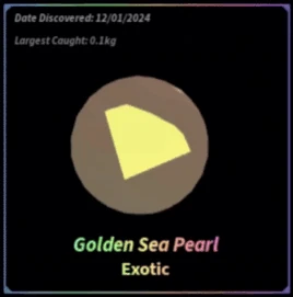 Golden Sea Pearl | Fisch Wiki | Fandom