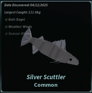 Silver Scuttler | Fisch Wiki | Fandom