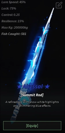 Summit Rod | Fisch Wiki | Fandom