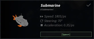 Submarine | Fisch Wiki | Fandom