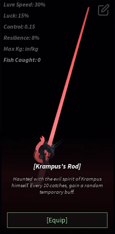 Krampus's Rod | Fisch Wiki | Fandom