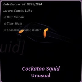 Cockatoo Squid | Fisch Wiki | Fandom