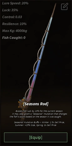 Seasons Rod | Fisch Wiki | Fandom