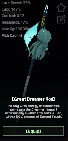 Great Dreamer Rod | Fisch Wiki | Fandom