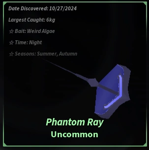Phantom Ray | Fisch Wiki | Fandom