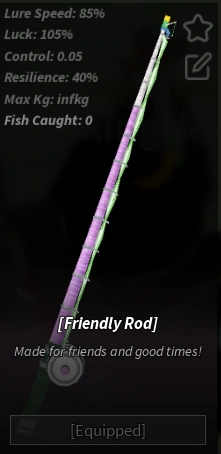 Friendly Rod | Fisch Wiki | Fandom