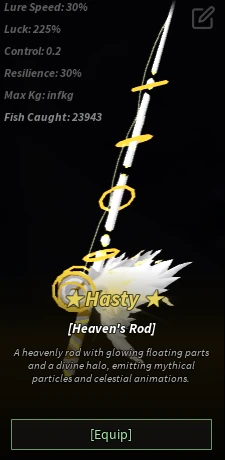 Heaven's Rod | Fisch Wiki | Fandom