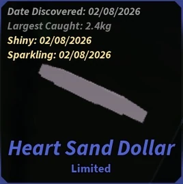 Heart Sand Dollar | Fisch Wiki | Fandom
