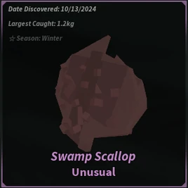 Swamp Scallop | Fisch Wiki | Fandom