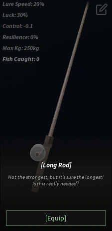 Long Rod | Fisch Wiki | Fandom