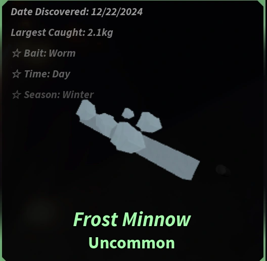 Frost Minnow | Fisch Wiki | Fandom