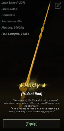 Trident Rod | Fisch Wiki | Fandom