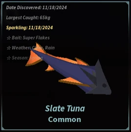 Slate Tuna | Fisch Wiki | Fandom
