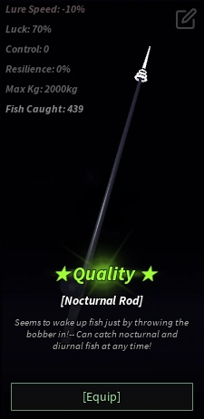 Nocturnal Rod | Fisch Wiki | Fandom