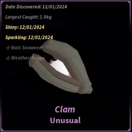 Clam | Fisch Wiki | Fandom