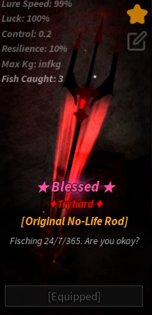 Original No-Life Rod | Fisch Wiki | Fandom